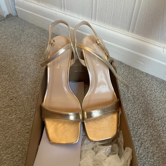 Glamorous | Shoes | Glamorous Gold Strappy Heels | Poshmark